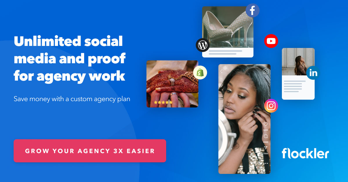 Tool zur Social-Media-Integration für Agenturen | Flockler